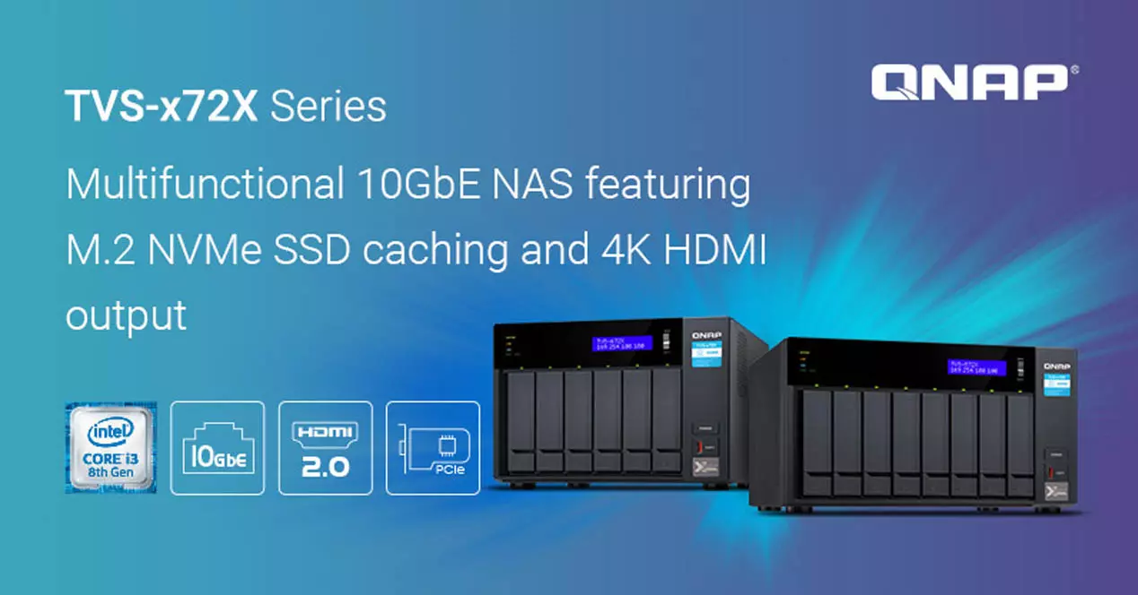 QNAP TVS-x72X: Likarolo tsa li-server tsena tsa 10G NAS 20583_1