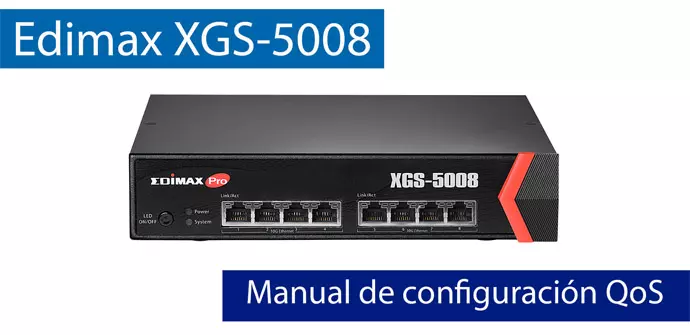 របៀបកំណត់ QoS នៃកុងតាក់ 10 Gigabit Edimax XGS-5008 - 20828_1