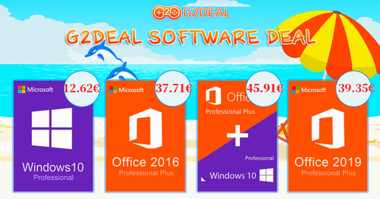 Windows 10 en Office-aanbiedinge by G2Deal: maak gebruik van die beste koepons 21147_1