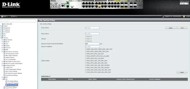 Web、Telnet、および SSH 経由で D-Link DGS-3630-28PC 管理を構成する - 21158_14