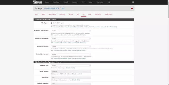 Gadzirisa FreeRADIUS server mupfSense uye shandisa WPA2/WPA3 Enterprise 21299_15