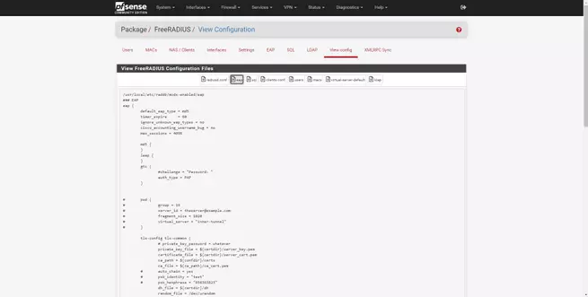 Konfigurer FreeRADIUS-server i pfSense og bruk WPA2/WPA3 Enterprise 21299_19