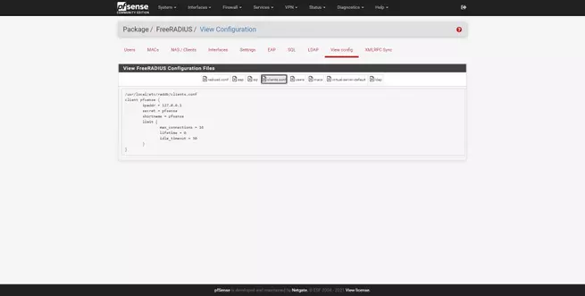 PfSense'та FreeRADIUS серверын конфигурацияләгез һәм WPA2 / WPA3 предприятиясен кулланыгыз 21299_20