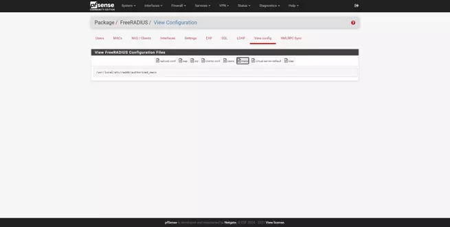 PfSense'та FreeRADIUS серверын конфигурацияләгез һәм WPA2 / WPA3 предприятиясен кулланыгыз 21299_22