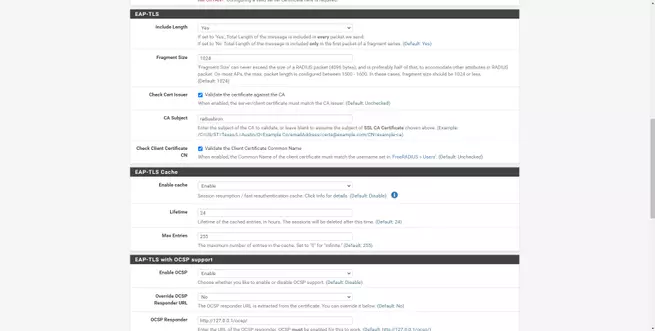 Konfigurer FreeRADIUS-server i pfSense og bruk WPA2/WPA3 Enterprise 21299_45