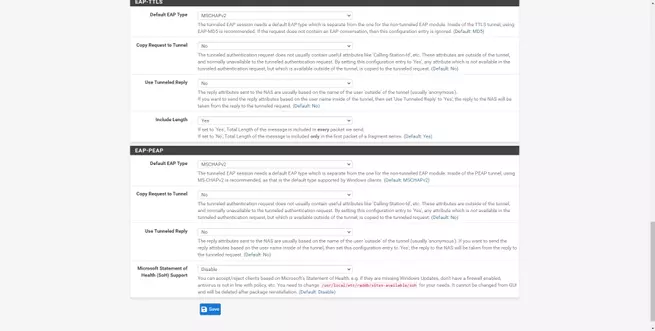 PfSense'та FreeRADIUS серверын конфигурацияләгез һәм WPA2 / WPA3 предприятиясен кулланыгыз 21299_46