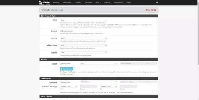 Konfigure IPsec IKEv2 VPN sèvè ak PSK oswa RSA nan pfSense 21465_10