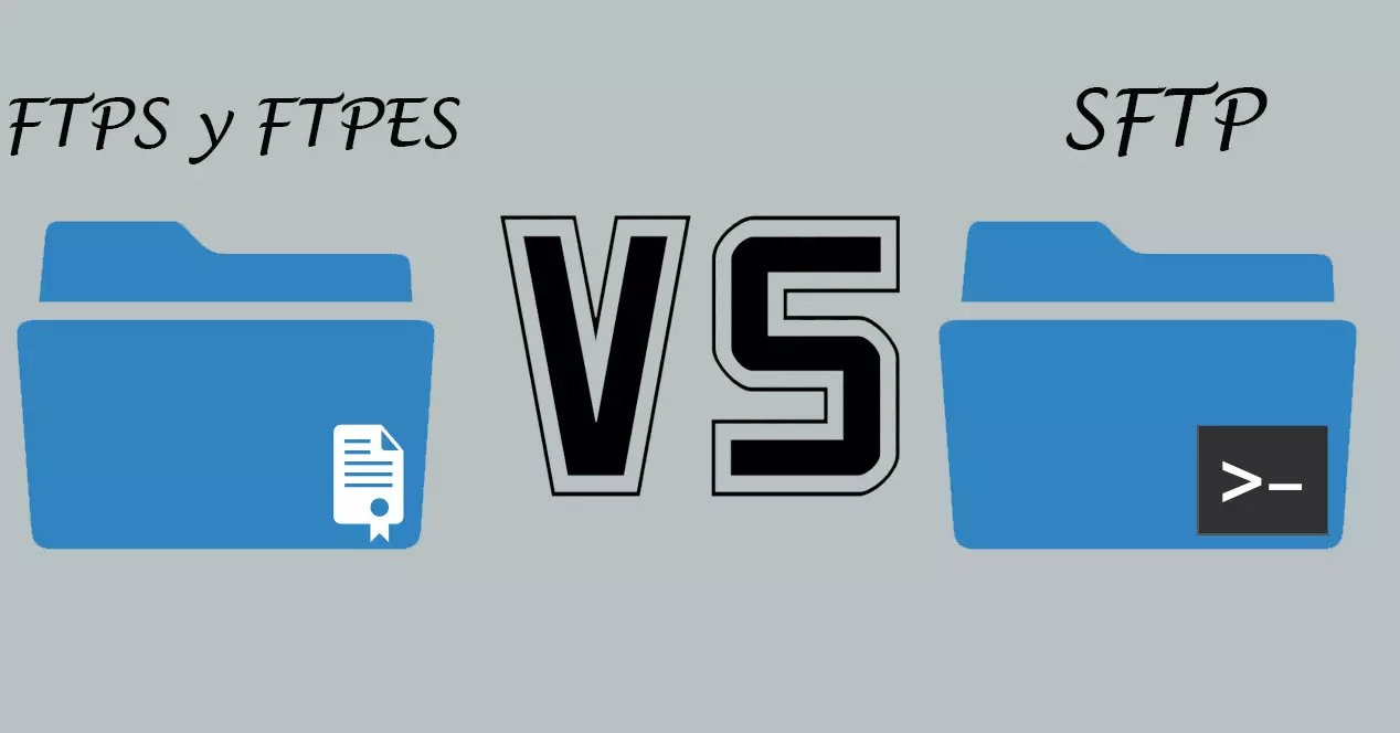 FTPS, FTPES en SFTP: Eienskappe en verskille 21504_1