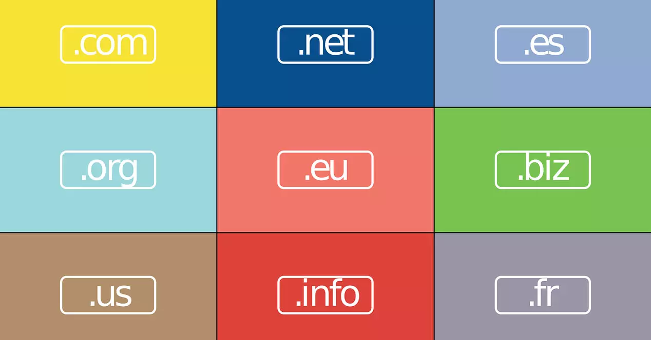 gTLD-domeinen versus ccTLD's