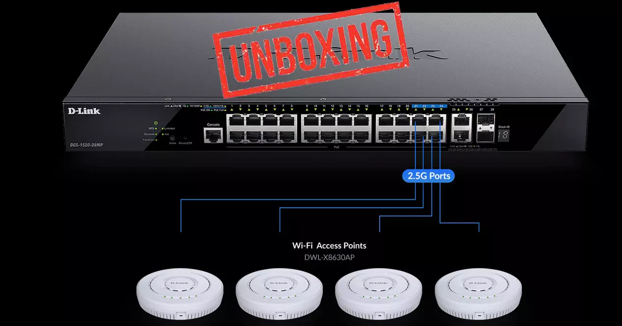 D-Link DGS-1520-28MP: Unboxing ya L3 Multigigabit PoE+ switch iyi 21876_1