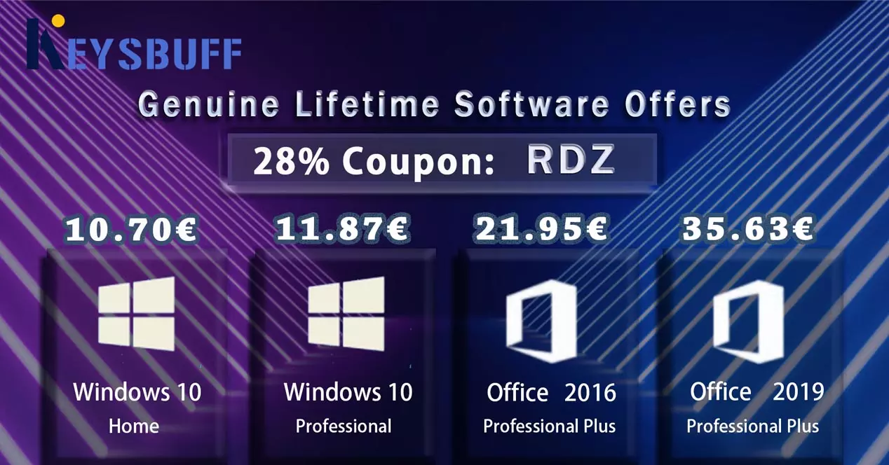 Keysbuff တွင် ဈေးပေါသော Windows နှင့် Office လိုင်စင်များကို ကမ်းလှမ်းသည်။ 21896_1