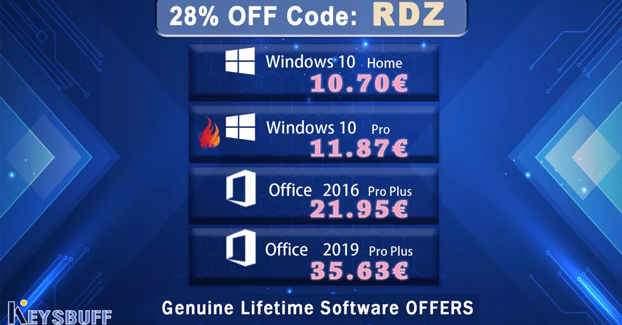 Piedāvājums operētājsistēmā Windows 10 Pro par 11 eiro uz mūžu un Office 2019 par 35 eiro 21939_1