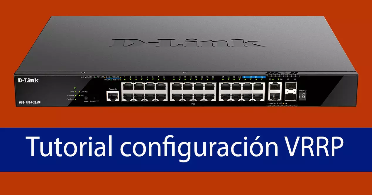 How to configure VRRP on D-Link DGS-1520-28MP L3 switch 21958_1