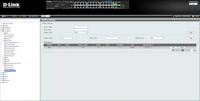 How to configure VRRP on D-Link DGS-1520-28MP L3 switch 21958_13