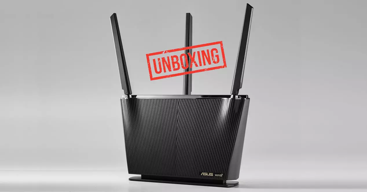 ASUS RT-AC68U AX2700: Unboxing nan WiFi 6 ak USB 3.0 routeur sa a 22058_1