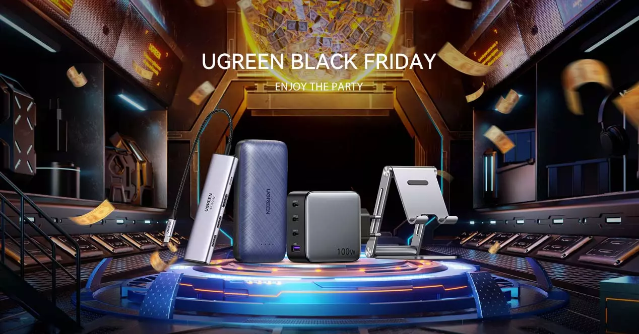 Ma'amalar Ugreen akan Black Friday 2021 tare da igiyoyin hanyar sadarwa na Cat 8 da ƙari 22075_1