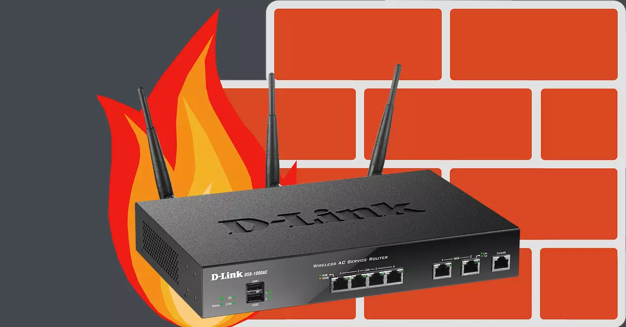 Gadzirisa firewall yeD-Link DSR-1000AC router ine advanced ACLs. 22303_1