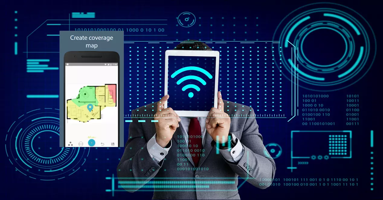 Mapa de calor Wi-Fi