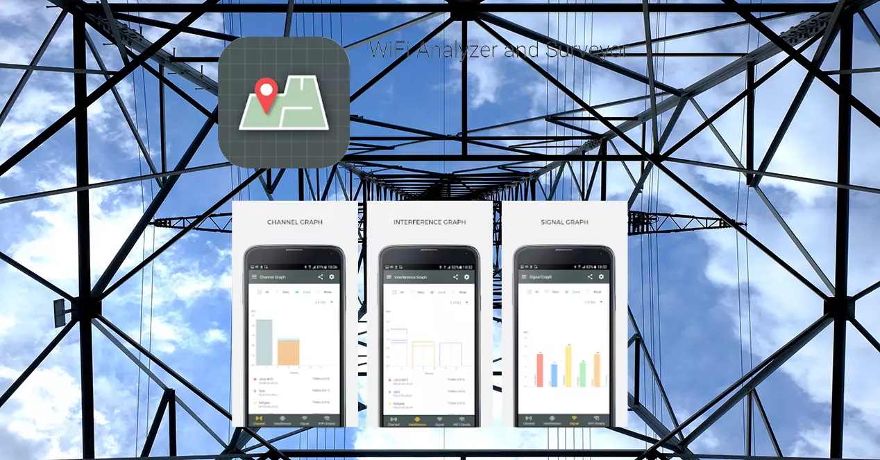 WiFi-analysator en landmeter