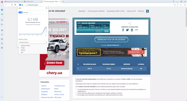 Opera Browser VPN: Mga Setting, Mga Feature, Seguridad 22709_15