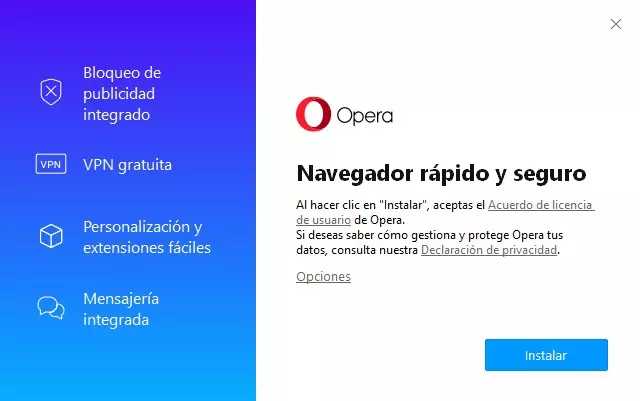 Opera Browser VPN: Pengaturan, Fitur, Keamanan 22709_4