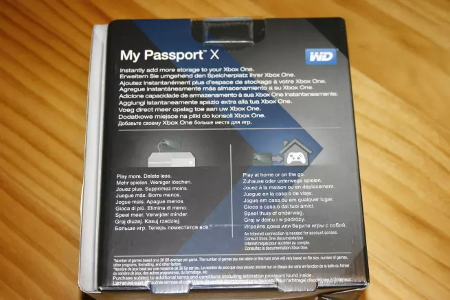 Задня кришка накопичувача WD My Passport X