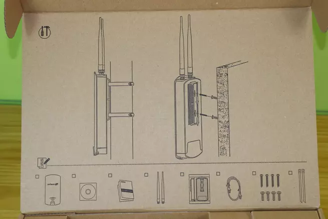 د Edimax OAP1300 مسلکي AP مجلس لارښوونې