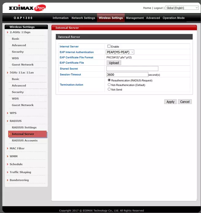 Edimax OAP1300: ഈ ഡ്യുവൽ ബാൻഡ് AC1300 ഔട്ട്ഡോർ എപിയുടെ വിശകലനം 23321_43