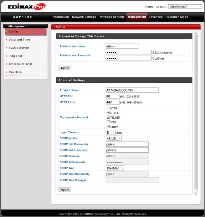 Edimax OAP1300: Analysis of this dual band AC1300 outdoor AP 23321_50