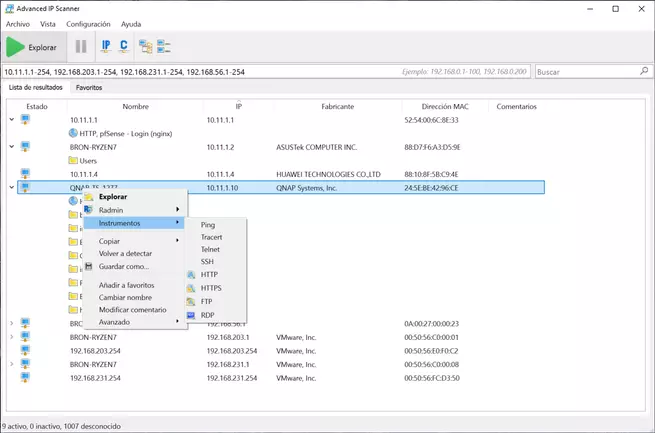 Analysez votre réseau local domestique avec Advanced IP Scanner sous Windows 23409_10