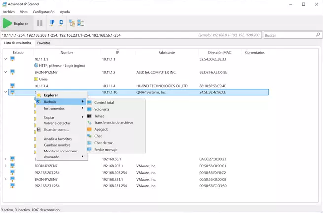 Analysez votre réseau local domestique avec Advanced IP Scanner sous Windows 23409_9