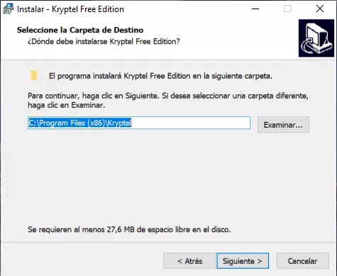 Kryptel: como crear contedores cifrados para ficheiros e cartafoles 23419_8