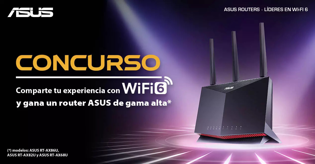 Wen 'n ASUS WiFi 6-roeteerder in ons kompetisie 23438_1