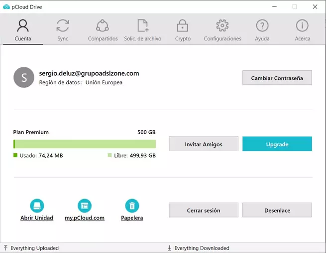 Examen du stockage cloud pCloud : options, vitesse et prix 23469_58