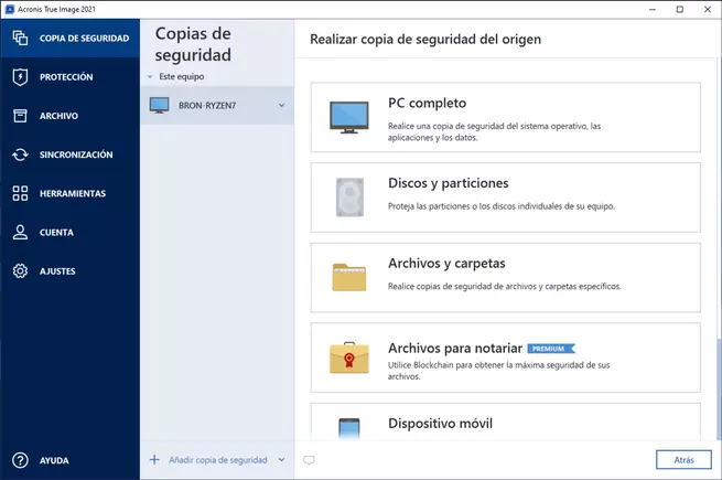 Acronis True Image 2021: Analysis suite for cybersecurity and backups 23486_21