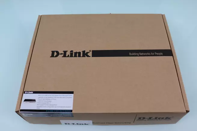 D-Link DGS-1210-10MP L2 ನಿರ್ವಹಿಸಿದ ಸ್ವಿಚ್ ಬಾಕ್ಸ್ ಮುಂಭಾಗ