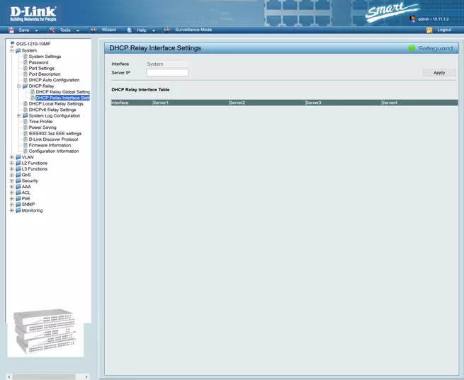 D-Link DGS-1210-10MP: Iloiloga o lenei Gigabit PoE + ma le kili 23494_43