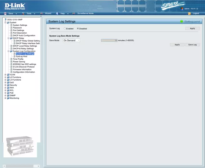 D-Link DGS-1210-10MP: Gennemgang af denne Gigabit PoE+ og blæserløse switch 23494_46