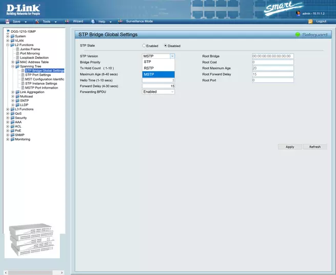 D-Link DGS-1210-10MP: Gennemgang af denne Gigabit PoE+ og blæserløse switch 23494_69