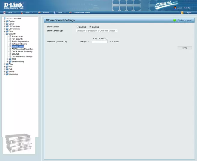 D-Link DGS-1210-10MP: Gennemgang af denne Gigabit PoE+ og blæserløse switch 23494_97