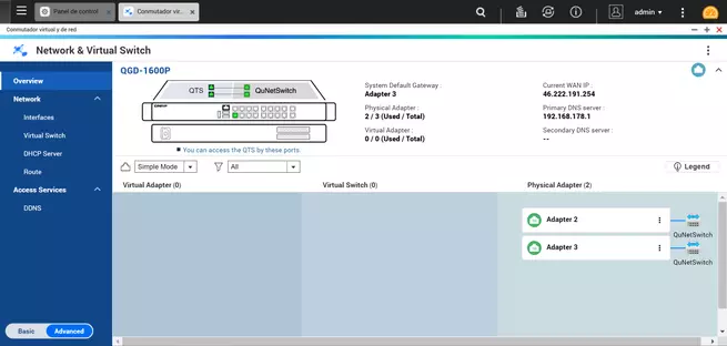 QNAP Guardian QGD-1600P: Semakan suis terurus QTS ini 23520_129