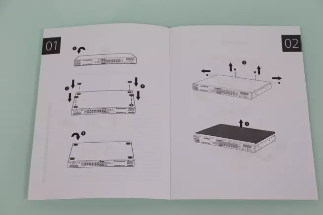 Ang QNAP Guardian QGD-1600P Managed Switch Quick Installation Guide sa Detalye