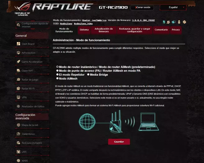 ASUS ROG Rapture GT-AC2900: Mapitio ya kipanga njia hiki cha michezo cha Wi-Fi AC 23635_105