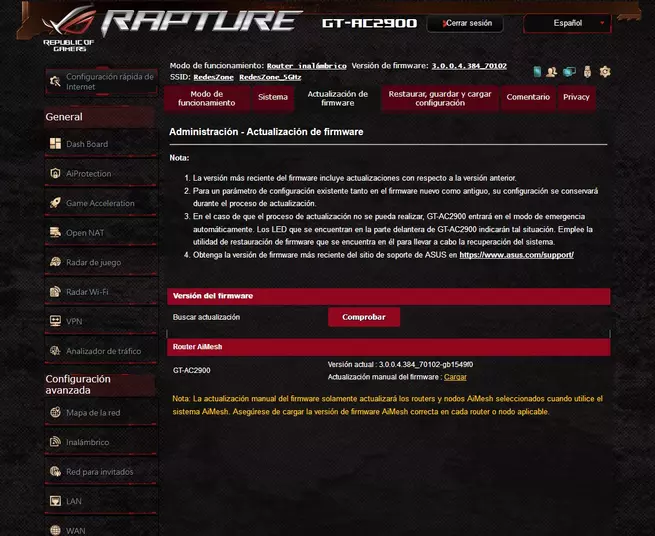 ASUS ROG Rapture GT-AC2900: Mapitio ya kipanga njia hiki cha michezo cha Wi-Fi AC 23635_108