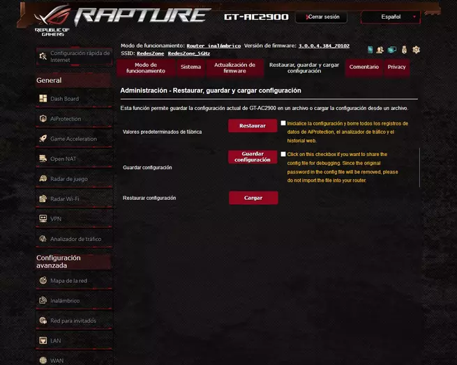 ASUS ROG Rapture GT-AC2900: Mapitio ya kipanga njia hiki cha michezo cha Wi-Fi AC 23635_109