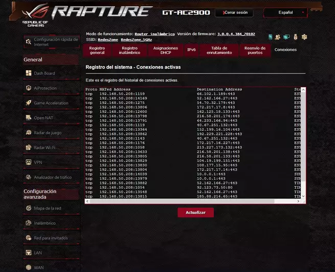 ASUS ROG Rapture GT-AC2900: या Wi-Fi AC गेमिंग राउटरचे पुनरावलोकन 23635_116