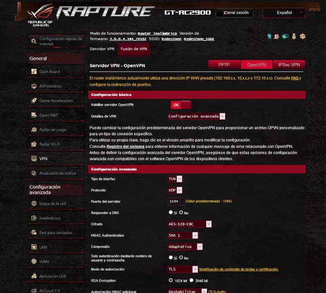 ASUS ROG Rapture GT-AC2900: Mapitio ya kipanga njia hiki cha michezo cha Wi-Fi AC 23635_70