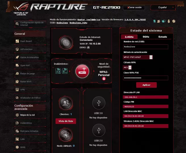 ASUS ROG Rapture GT-AC2900: Mapitio ya kipanga njia hiki cha michezo cha Wi-Fi AC 23635_74