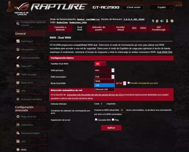 ASUS ROG Rapture GT-AC2900: Mapitio ya kipanga njia hiki cha michezo cha Wi-Fi AC 23635_93