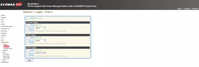 Edimax GS-5416PLC: Bu L2 PoE + dolandyrylýan wyklýuçatele syn 23828_88